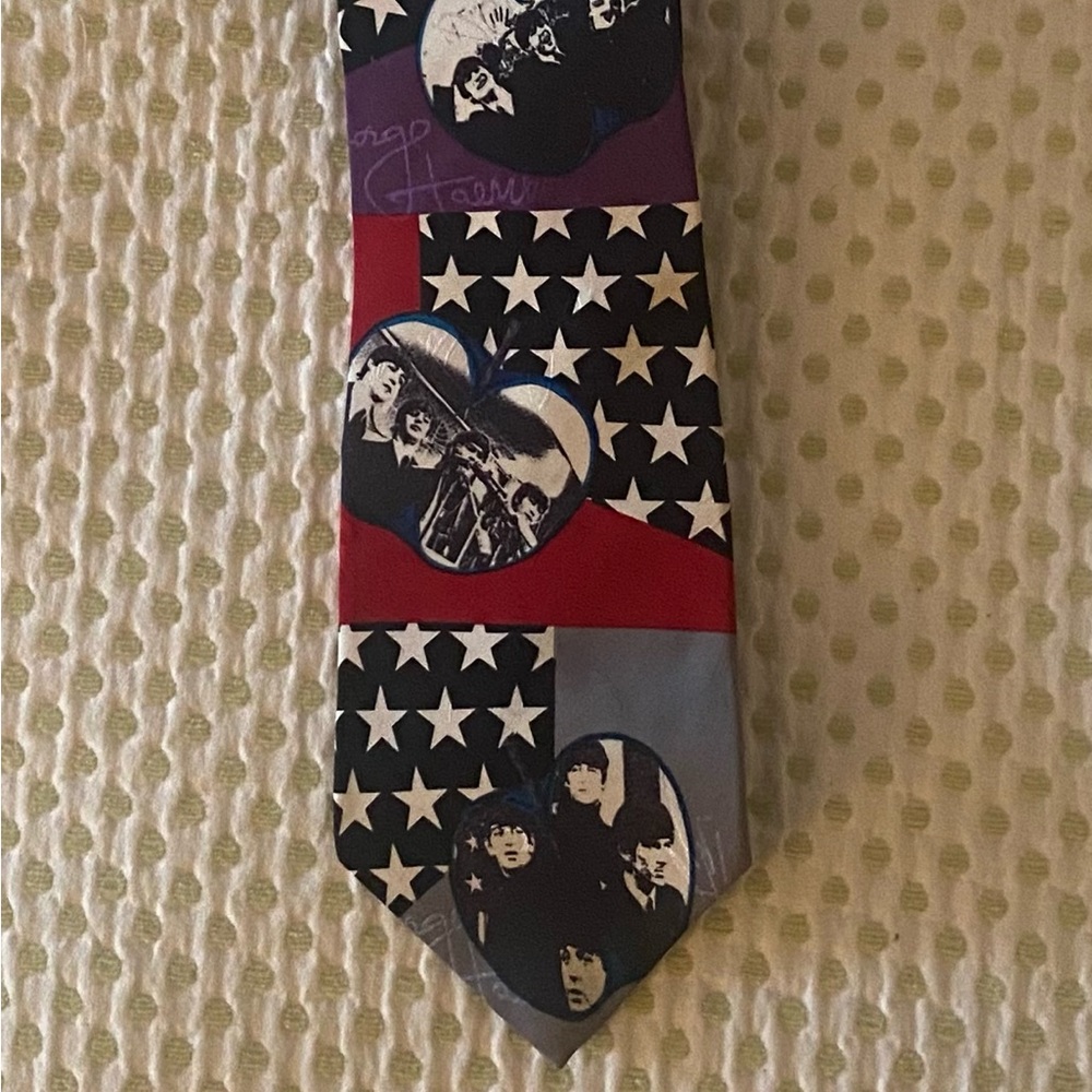 The Beatles On Tour Limited Edition Silk Tie - Gem